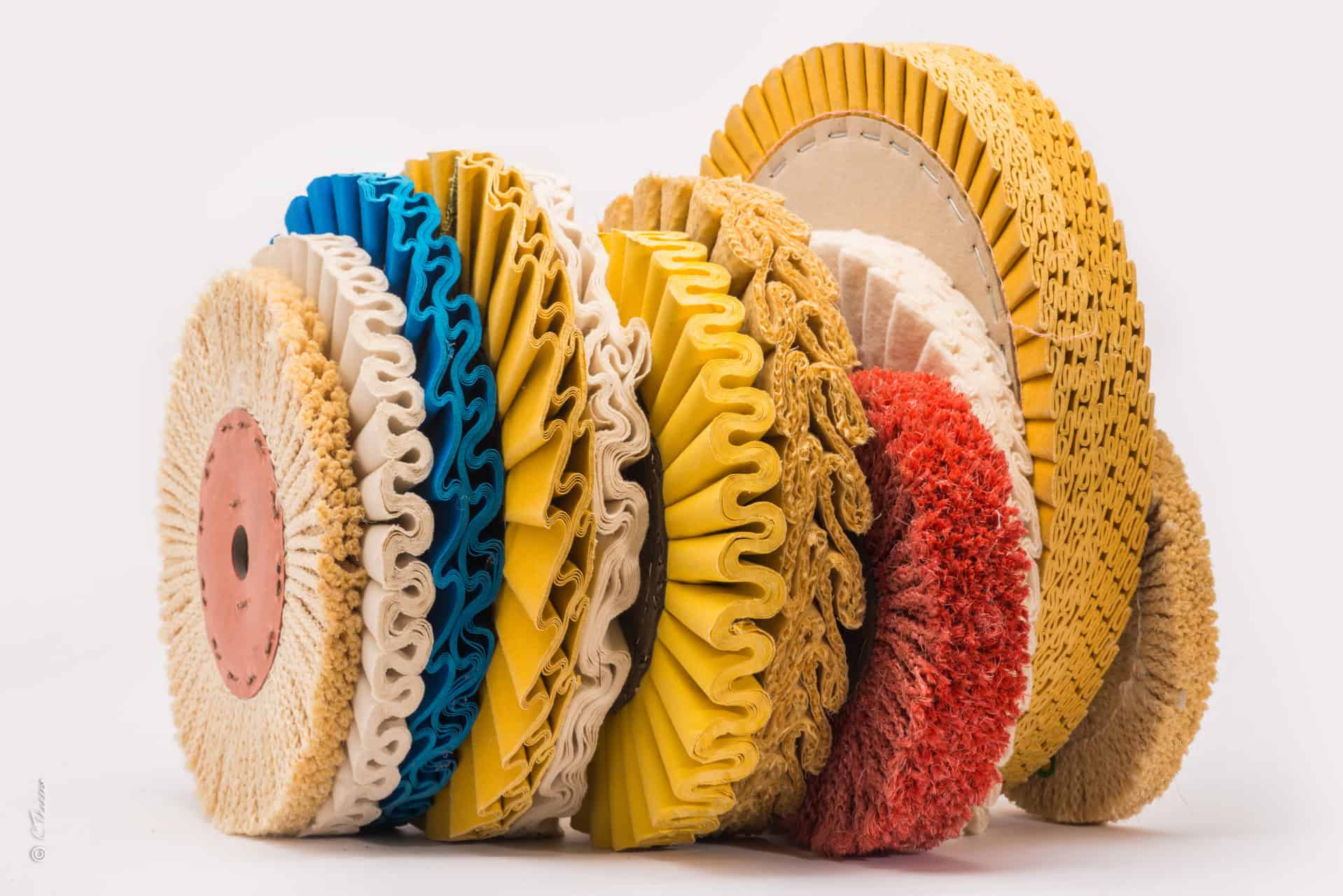 Disques expert 100% coton pour polissage technique brillantage avivage